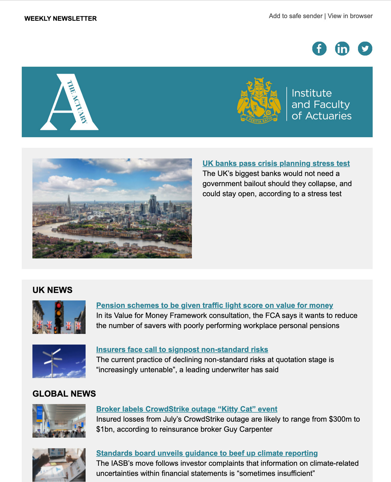 A long time coming – the Insurance Capital Standard | The Actuary